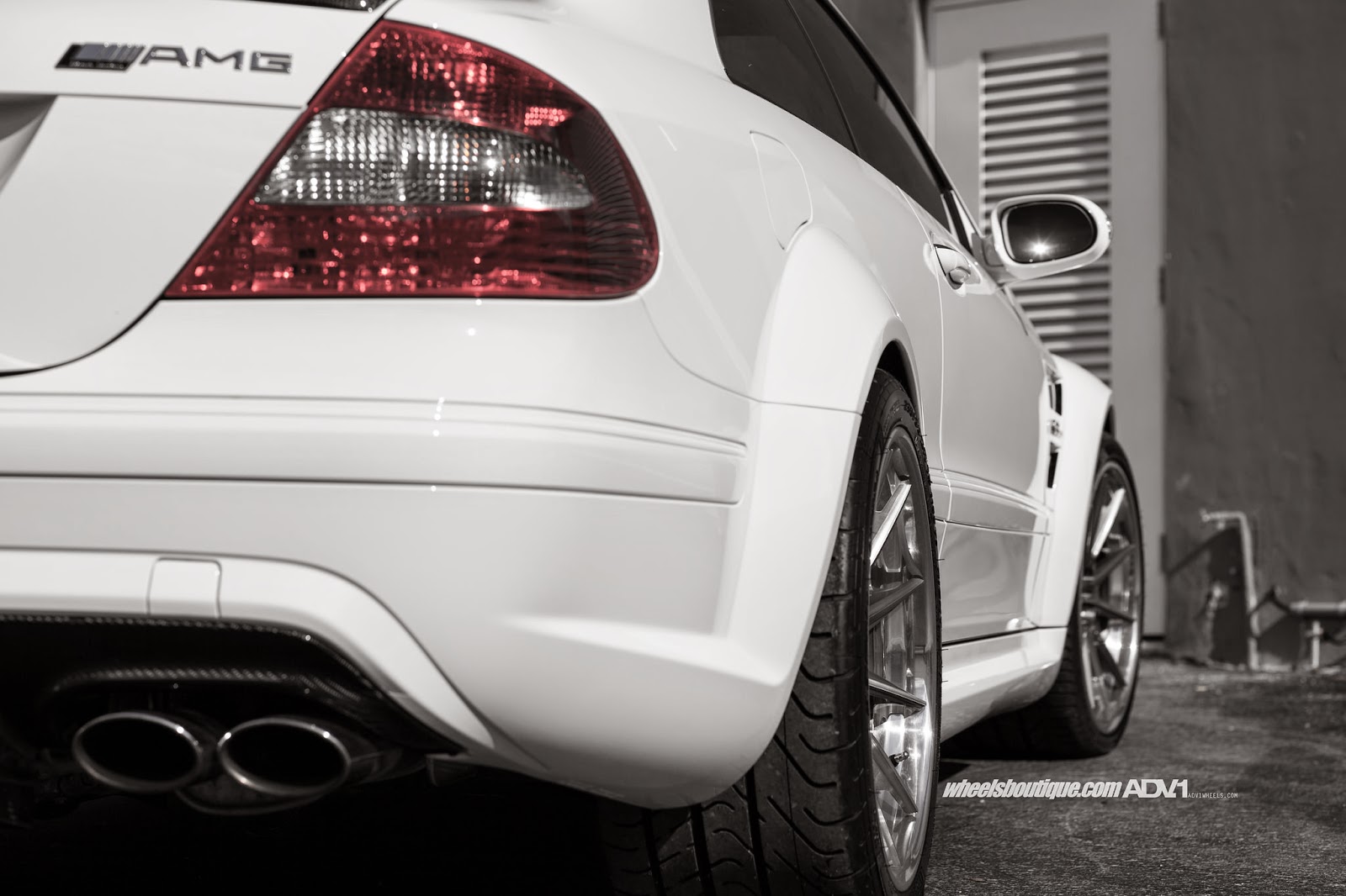 Mercedes-Benz CLK63 AMG Black Series on ADV.1 Wheels | BENZTUNING