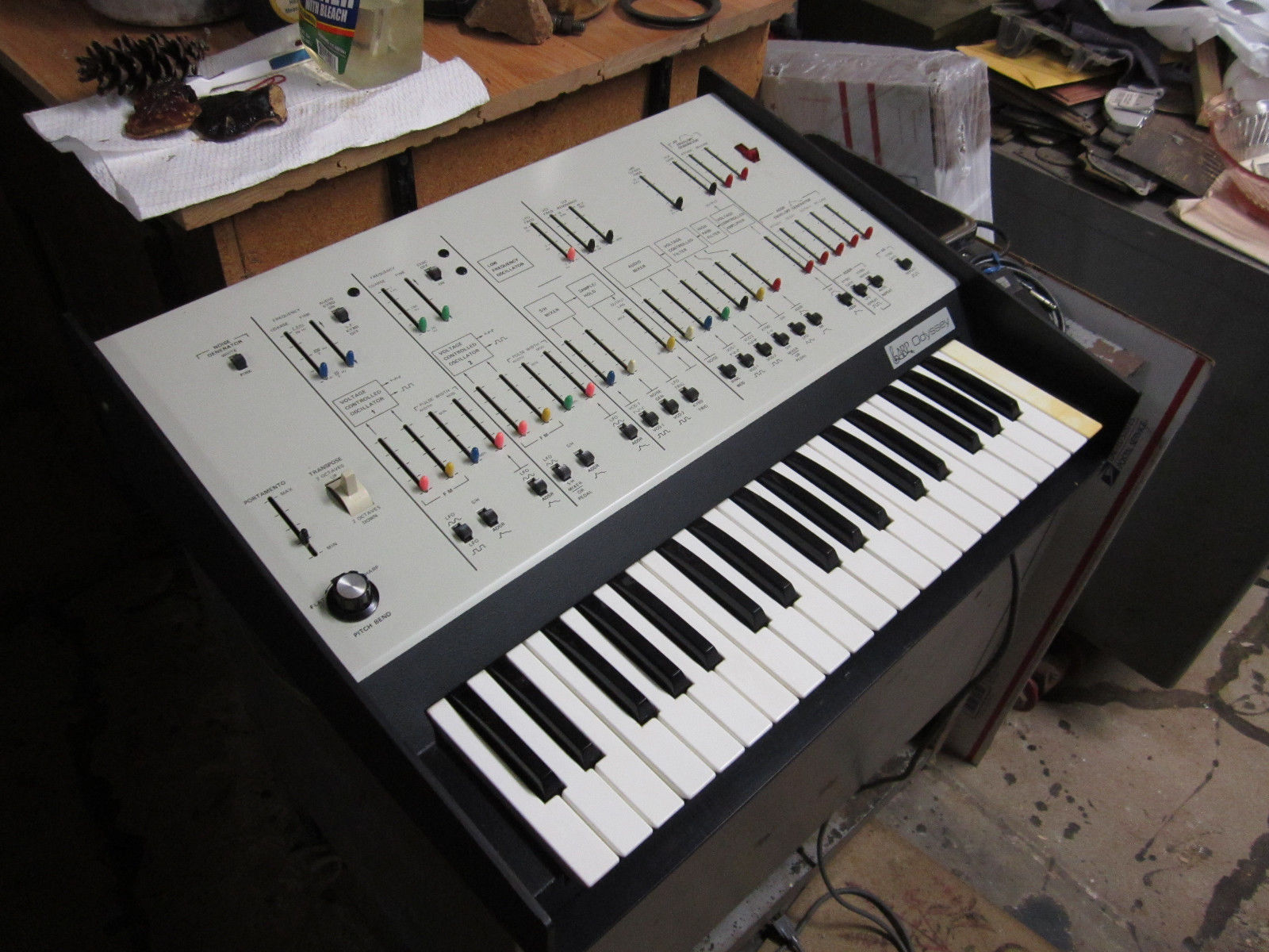 MATRIXSYNTH: ARP ODYSSEY Mk1 2800 SN 281884