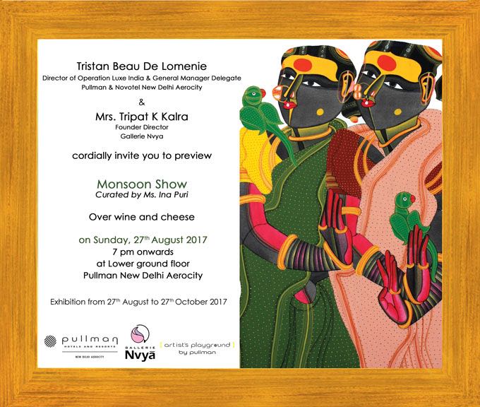 Suchit Sahni: Monsoon Show (Group Show) with Gallery Nvya at Pullmon ...