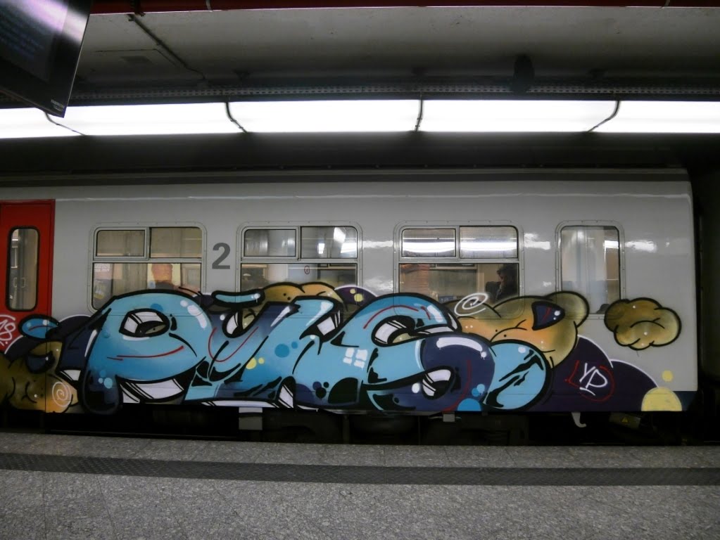 JUKEBOX COWBOYS Art on Train