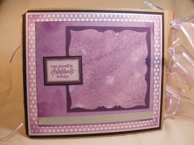 Purplefairylady1: Xamia 21st Birthday custom made lunch bag album and ...