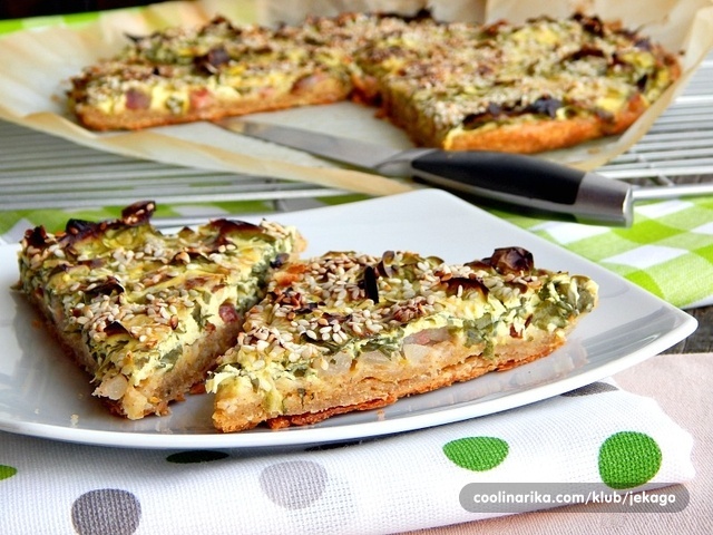 Jekin Kapric : Hrskavi slani tart