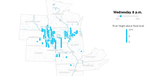 Maps Mania: Mapping the Midwest Floods