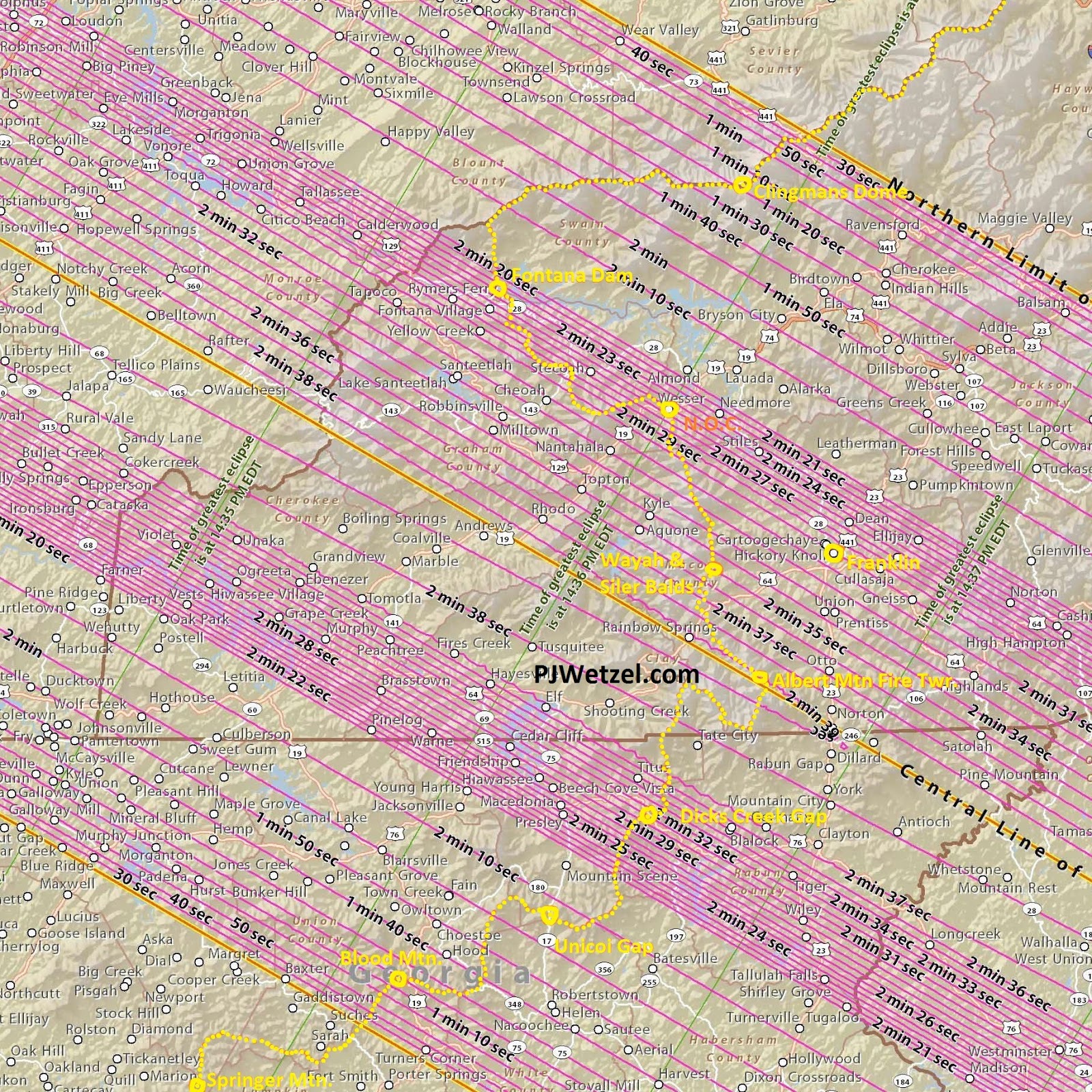 Heart and Sole: Total Solar Eclipse on the Appalachian Trail, August 21 ...