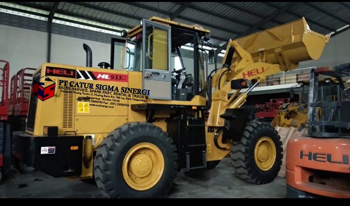 JUAL WHEEL LOADER: WHEEL LOADER HELI