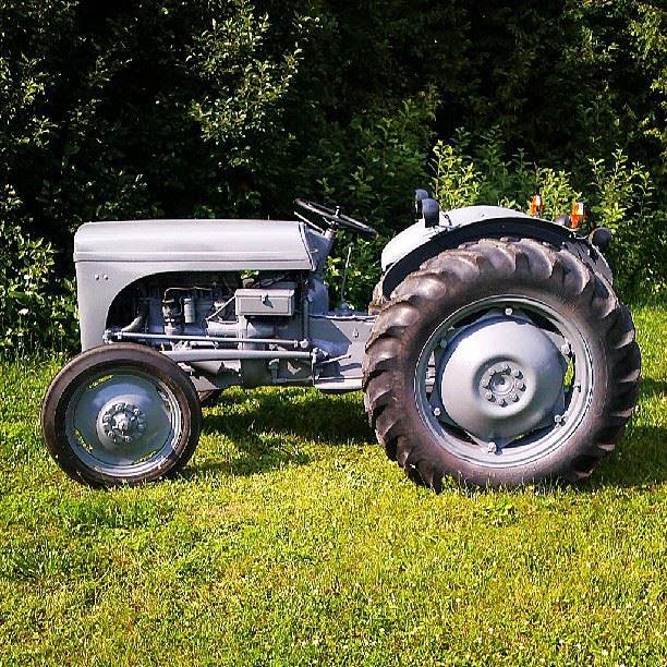 My 1955 Ferguson TEA 20 that my grandfather restored and gave to me