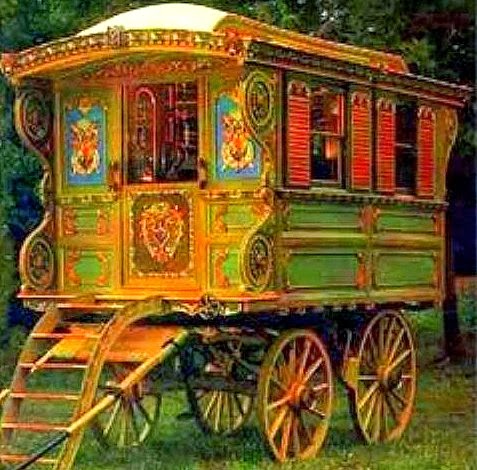 The Flying Tortoise: Gypsy Wagons For Dreamers And Romantics...