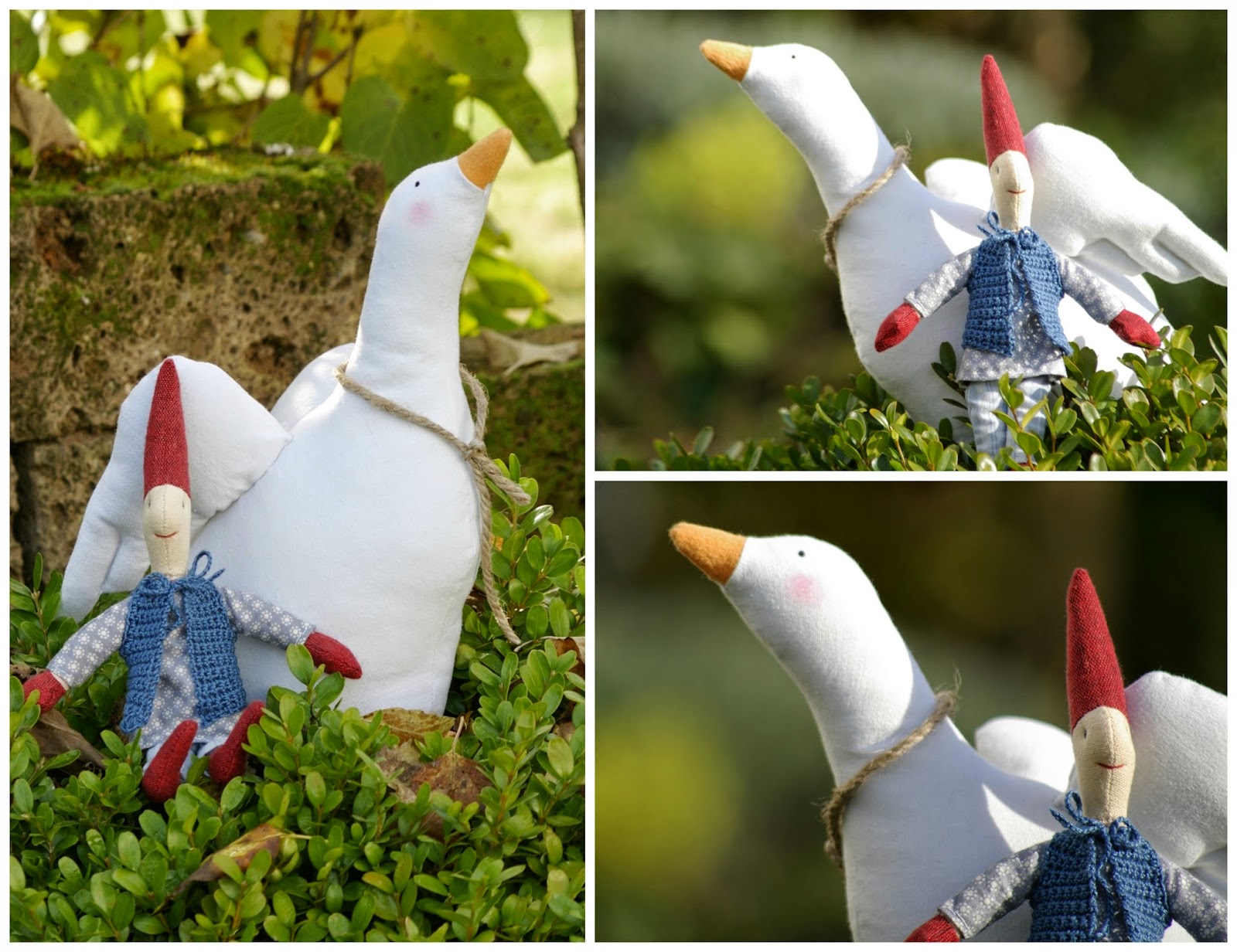 Klein(e)s Haus: Martinsgans oder Martin die Gans