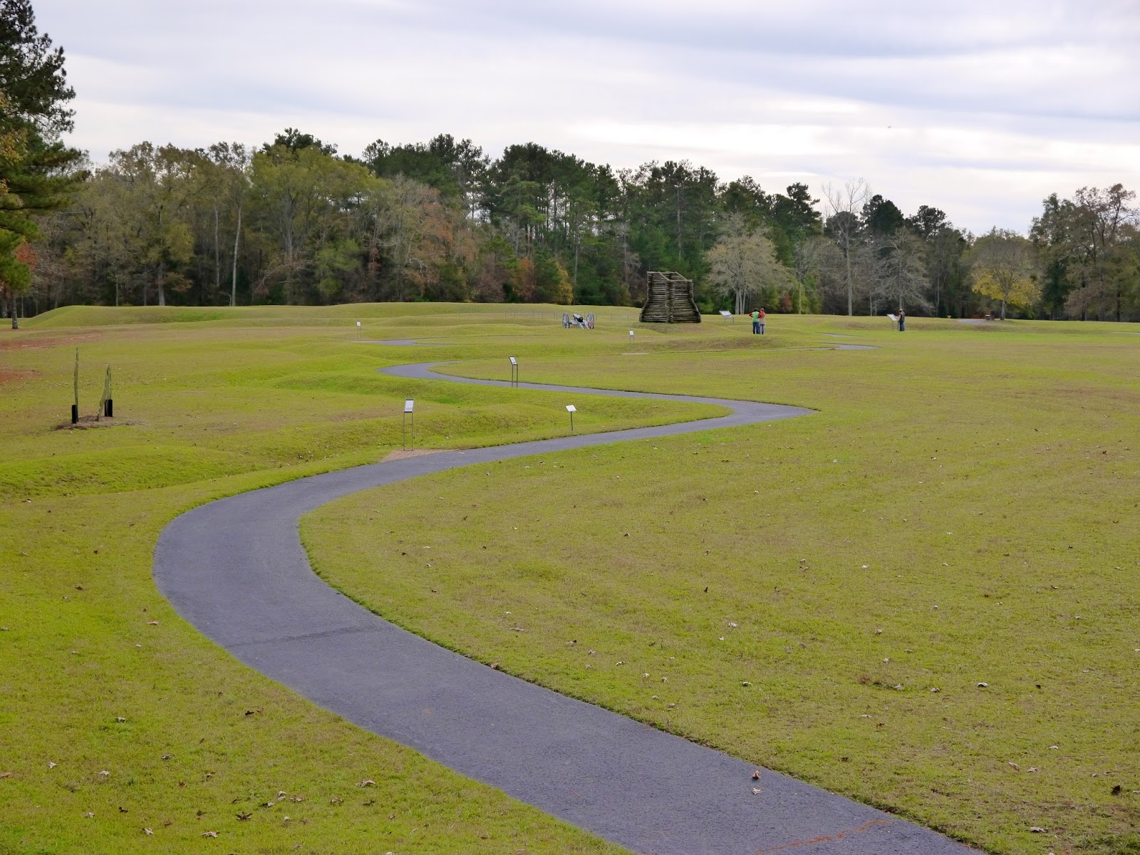American Travel Journal: Star Fort - Ninety Six National Historic Site