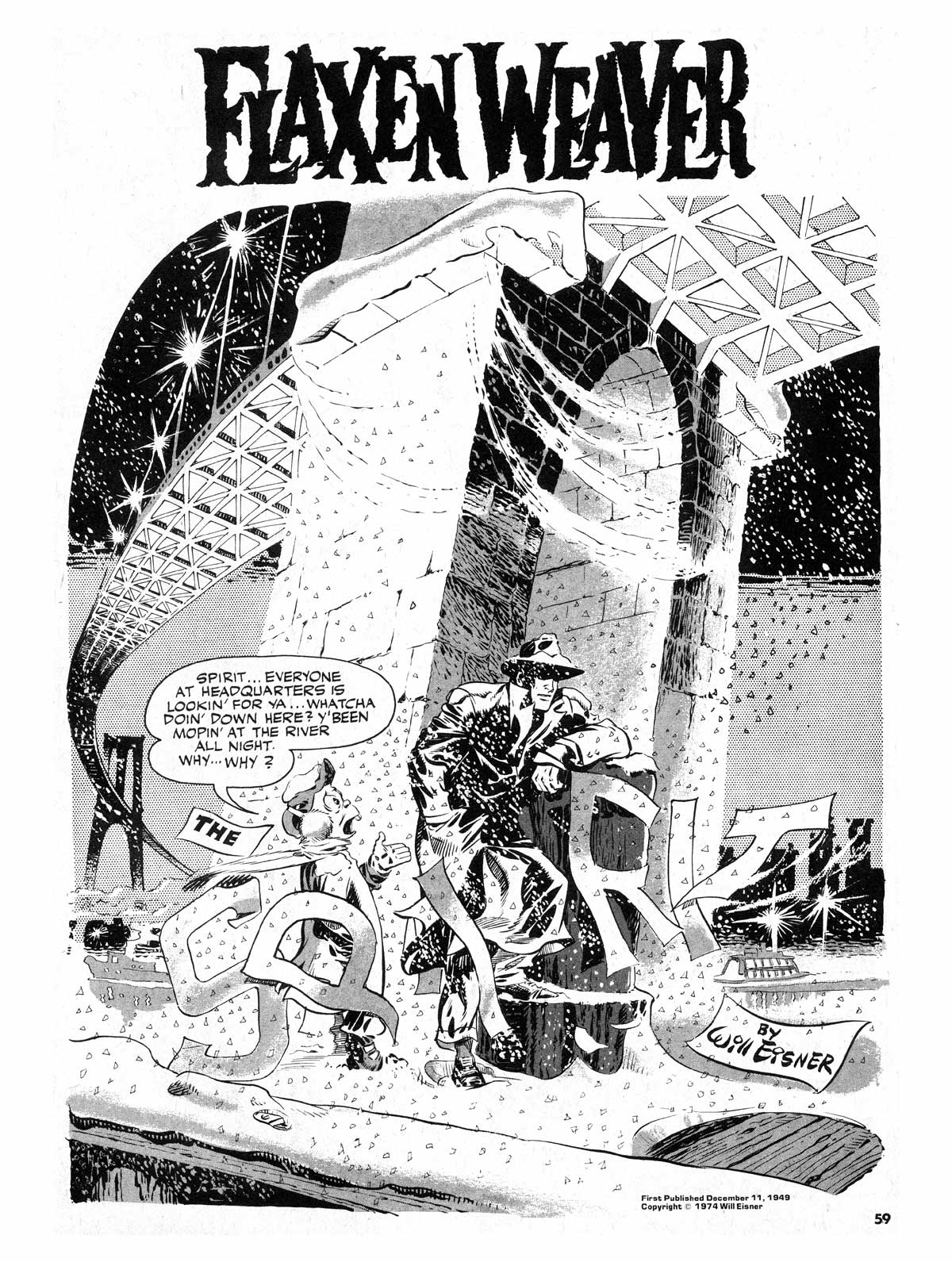 TALES FROM THE KRYPTONIAN: It´s Comic Master Monday with Will Eisner