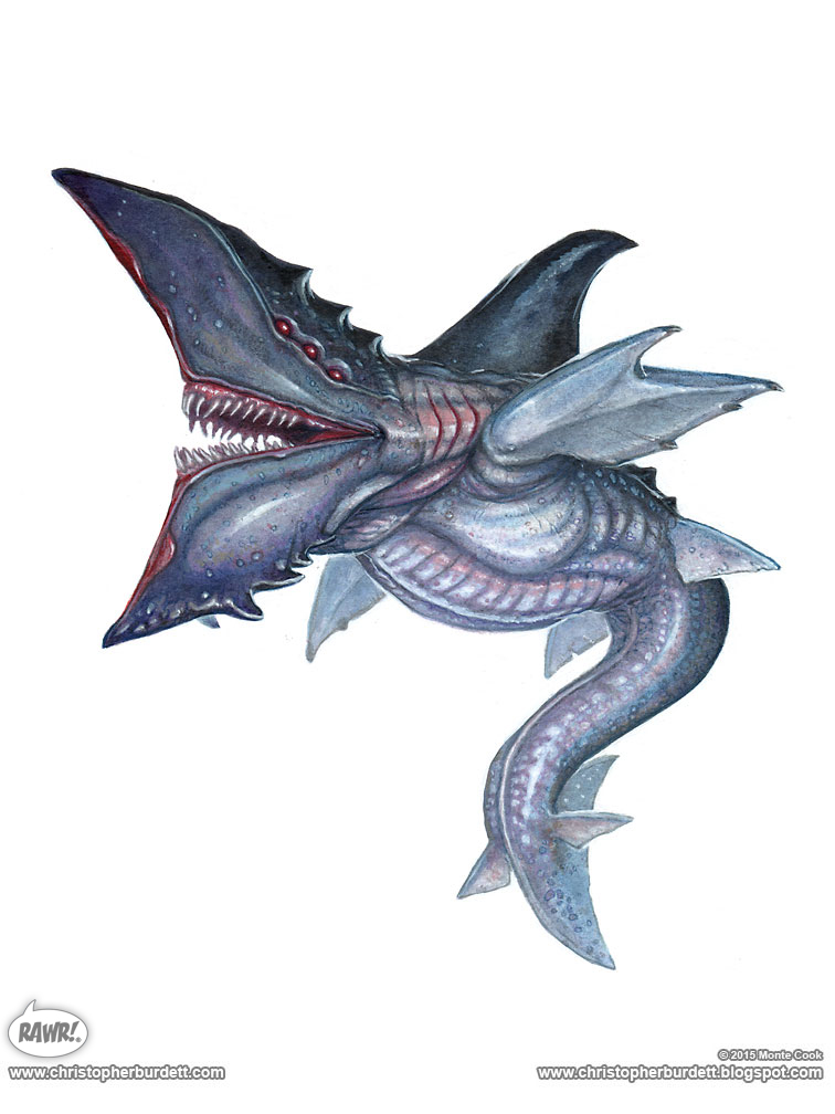 The DOODLES, DESIGNS, and aRT of CHRISTOPHER BURDETT: Monsters Return ...