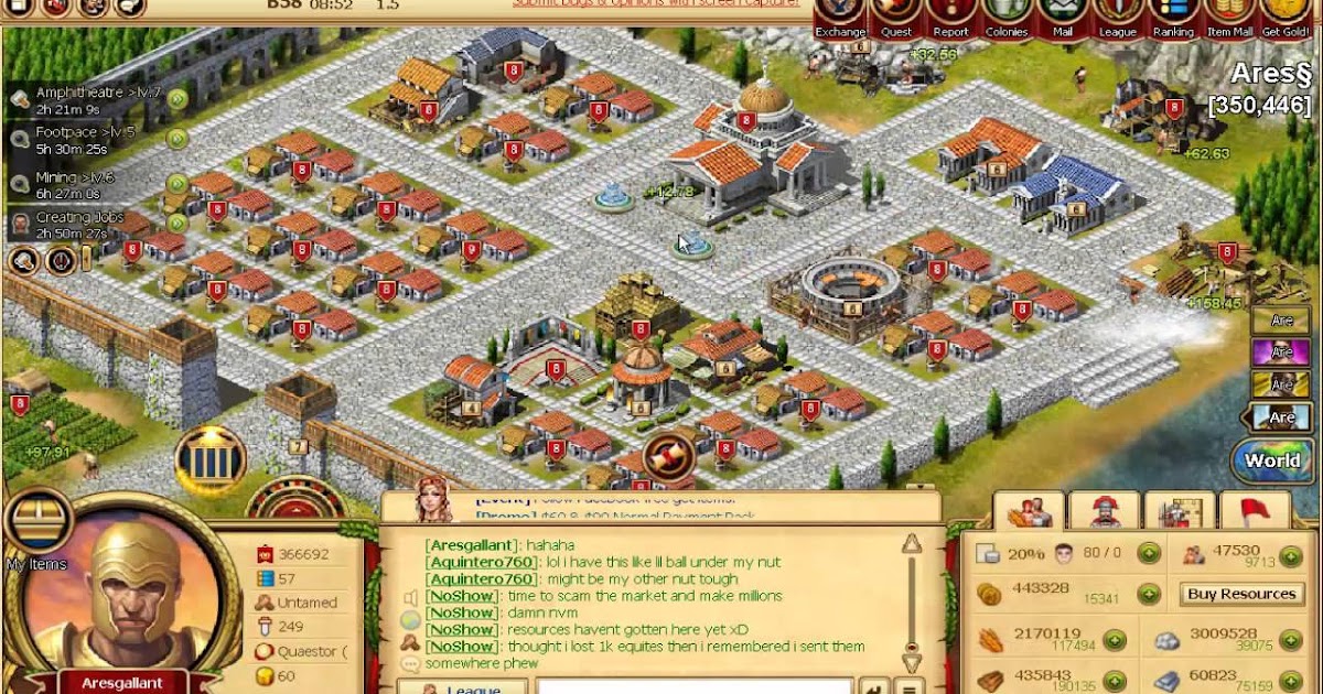 В этом месяце была выпущена новая онлайн версия игры "Caesary"