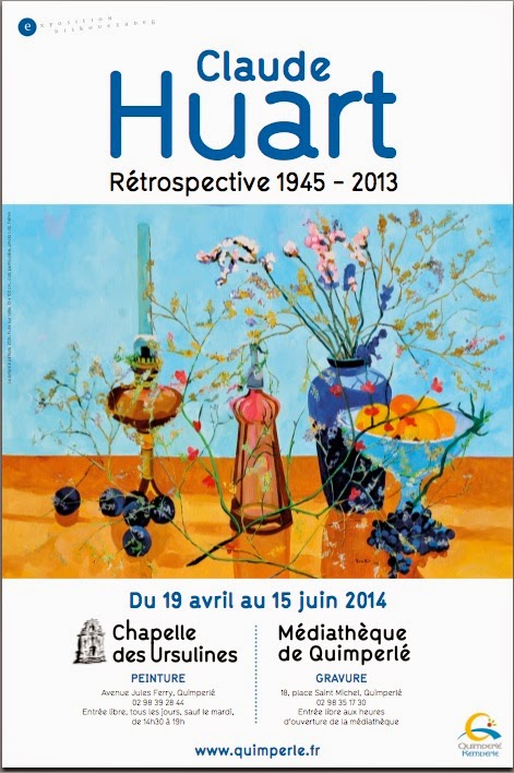 Médiathèque de Quimperlé: Rétrospective Claude Huart : l'oeuvre gravée