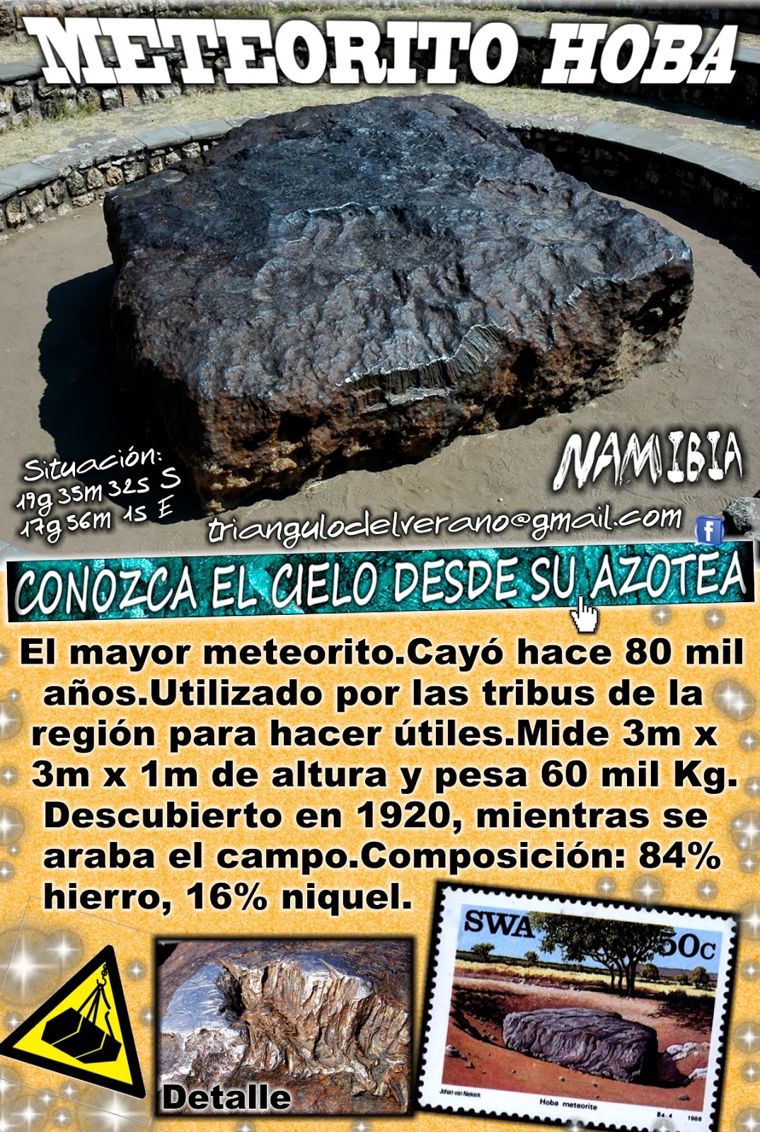 Juan Antonio García Romero: Biologia y Geologia: Los 5 meteoritos más ...