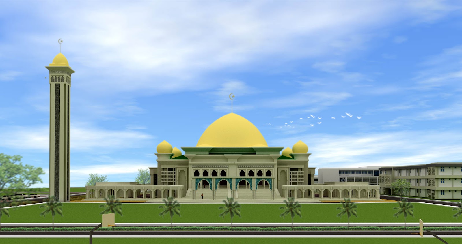 Yoga Nugroho: Islamic Center Tembilahan - Indragiri Hilir, Riau