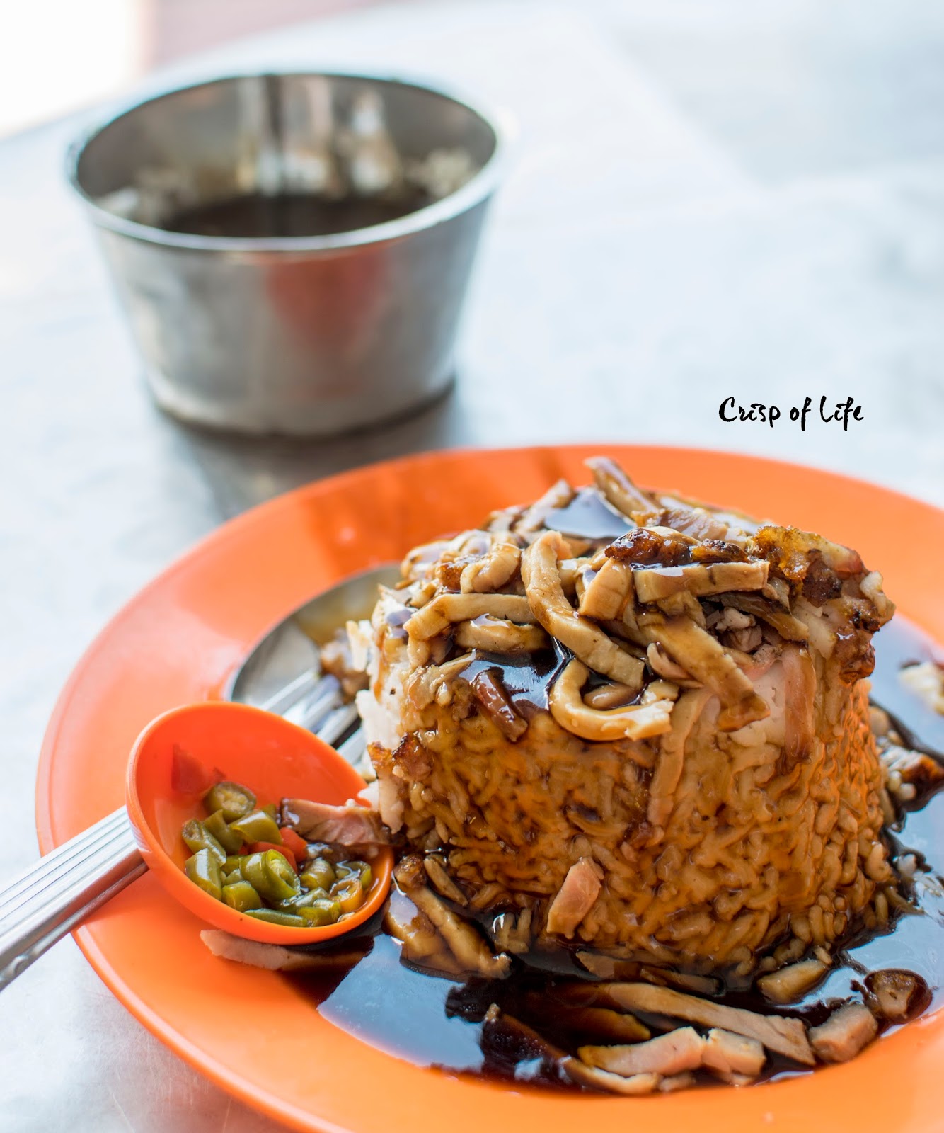 Hung Steam Cup Rice @ Bukit Mertajam, Penang - Crisp of Life