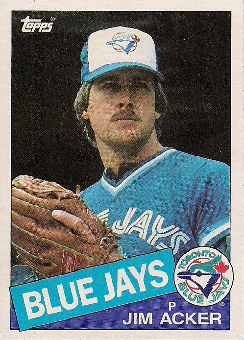 1985 Topps: #101 - Jim Acker