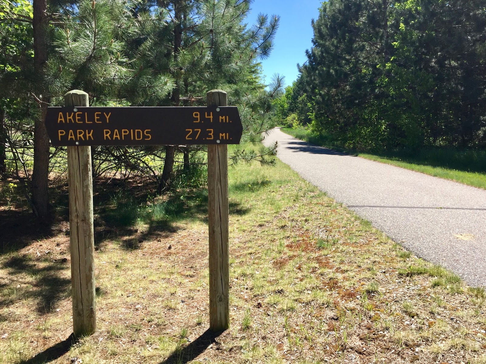 Along the Way: Heartland State Trail - Park Rapids to Walker (MN)