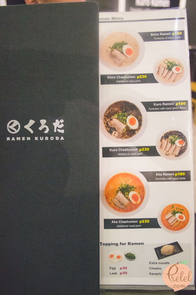 UNLIMITED RAMEN NOODLES AT RAMEN KURODA