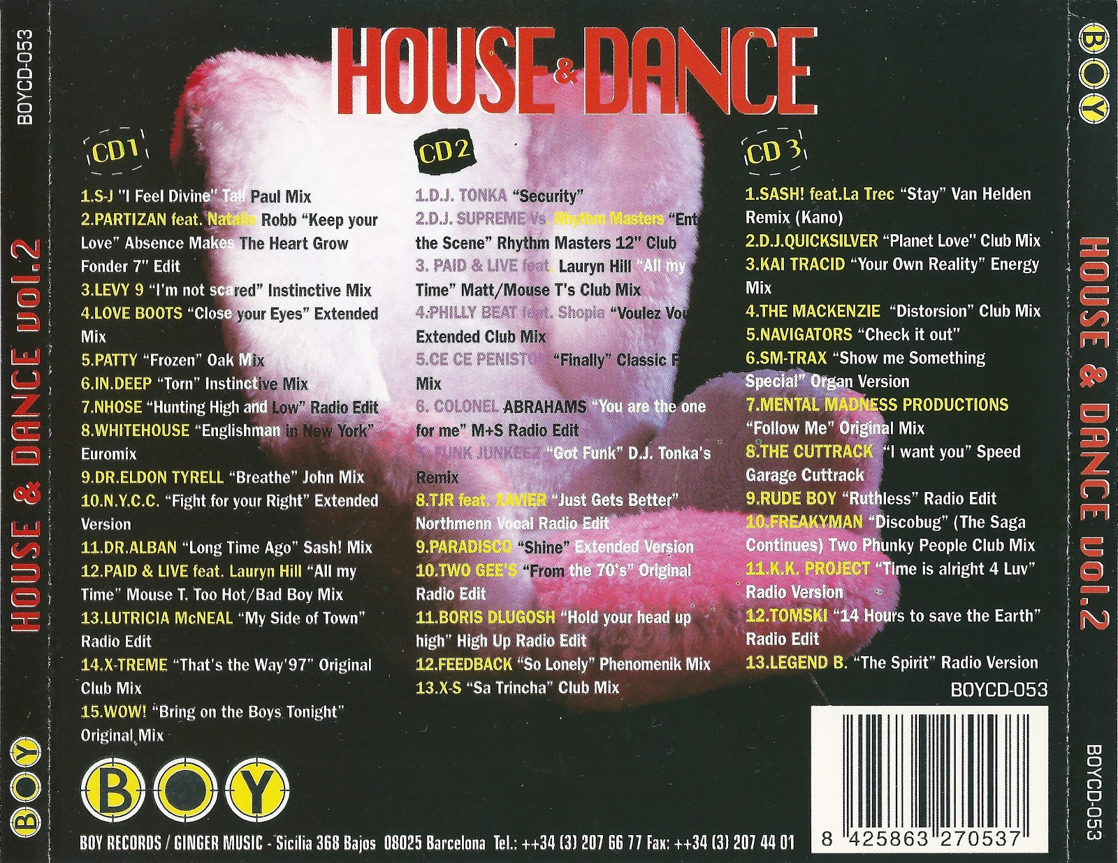 dance of the 90's: House & Dance Vol.2