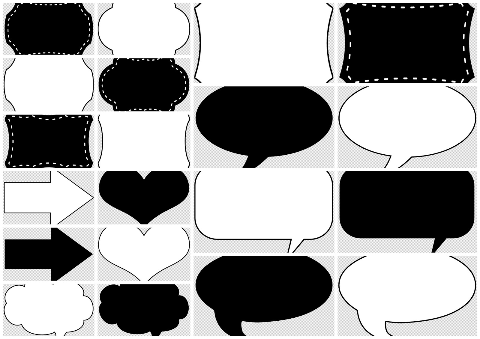 Etiquetas para Imprimir Gratis en Blanco y Negro. | Oh My Fiesta para ... Etiquetas para Imprimir Gratis en Blanco y Negro. | Oh My Fiesta para ...