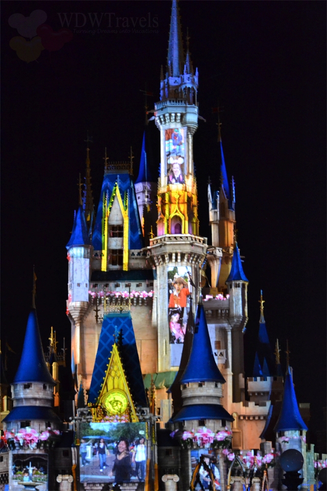 Travel Neverland: Disney World’s Cinderella Castle projection show to ...