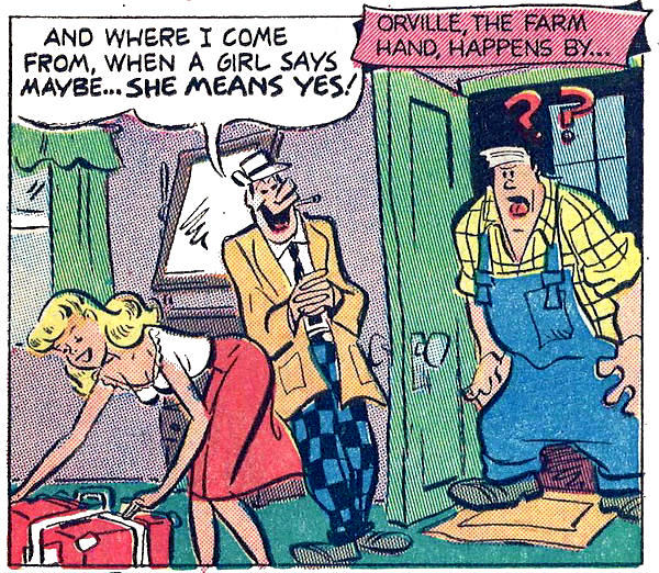 Pappys Golden Age Comics Blogzine Number 1237 The One About The Farmers Daughter”