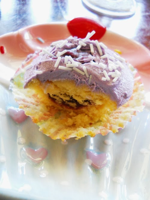 Recipe: Purple Yam Jam Cupcakes - The Sweet Tidings