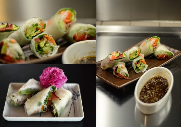 g2food: spring rolls...