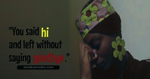 RELATIONSHIP: When They Leave Without Saying Goodbye