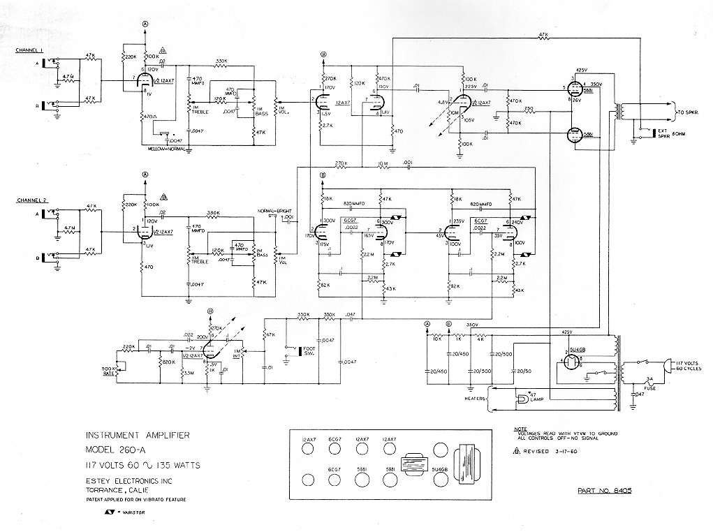 HAPPY GO LUCKY: MAGNATONE 260 schematic and layout