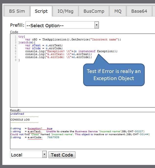 Escript The Siebel Stack ~ Impossible Siebel