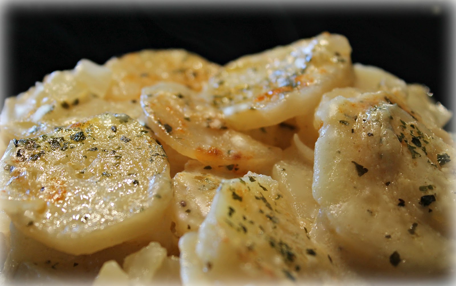 Sandra's Alaska Recipes: SANDRA’S SENSATIONAL HERB SCALLOPED POTATOES