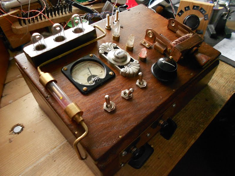 MATRIXSYNTH: Obtruta MK1 Steampunk Synth with Crystal LEDs