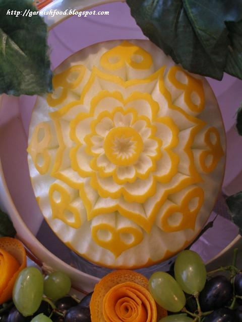 GarnishFoodBlog - Fruit Carving Arrangements and Food Garnishes ...