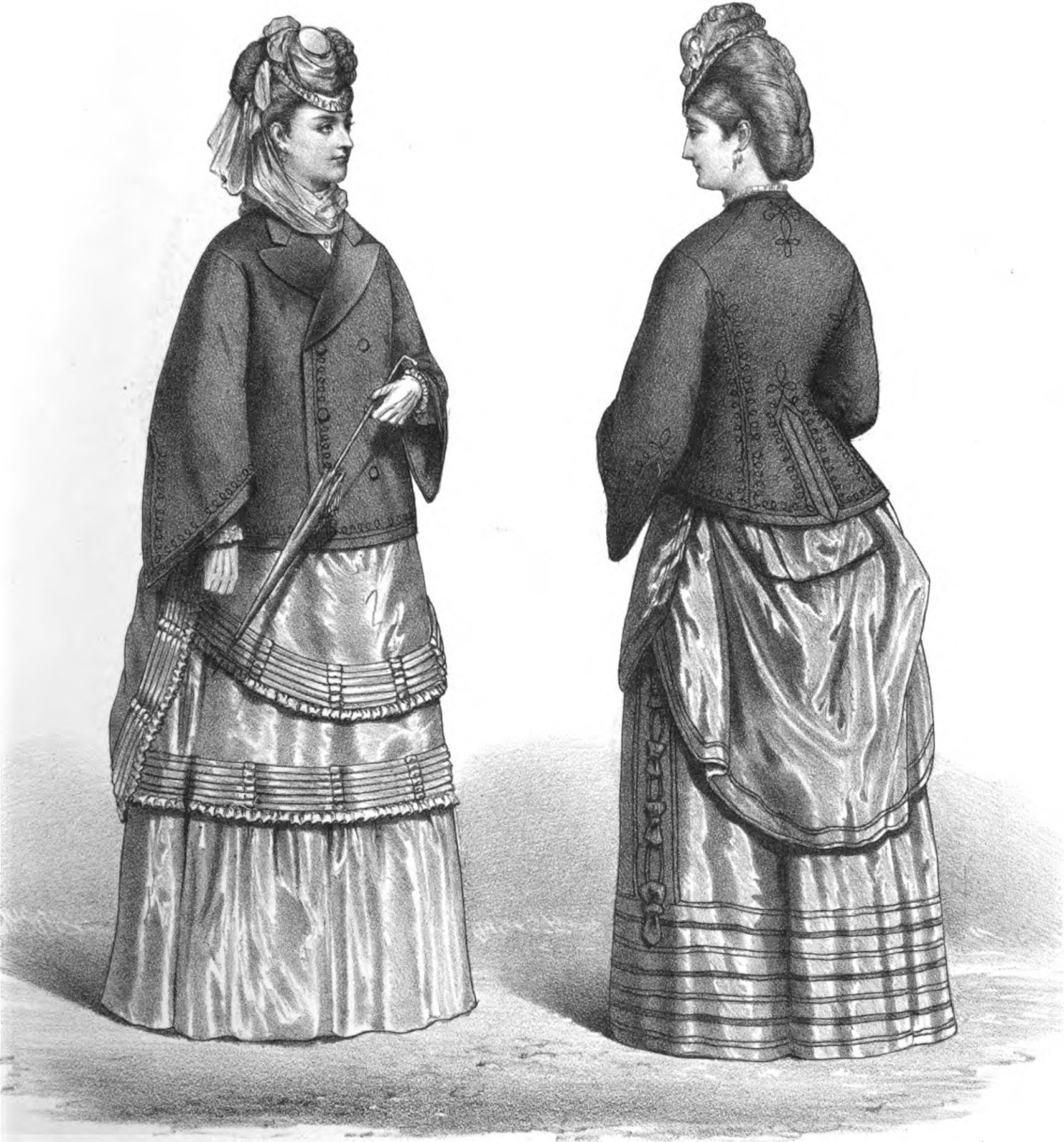 19th Century Historical Tidbits: 1871 Fashions