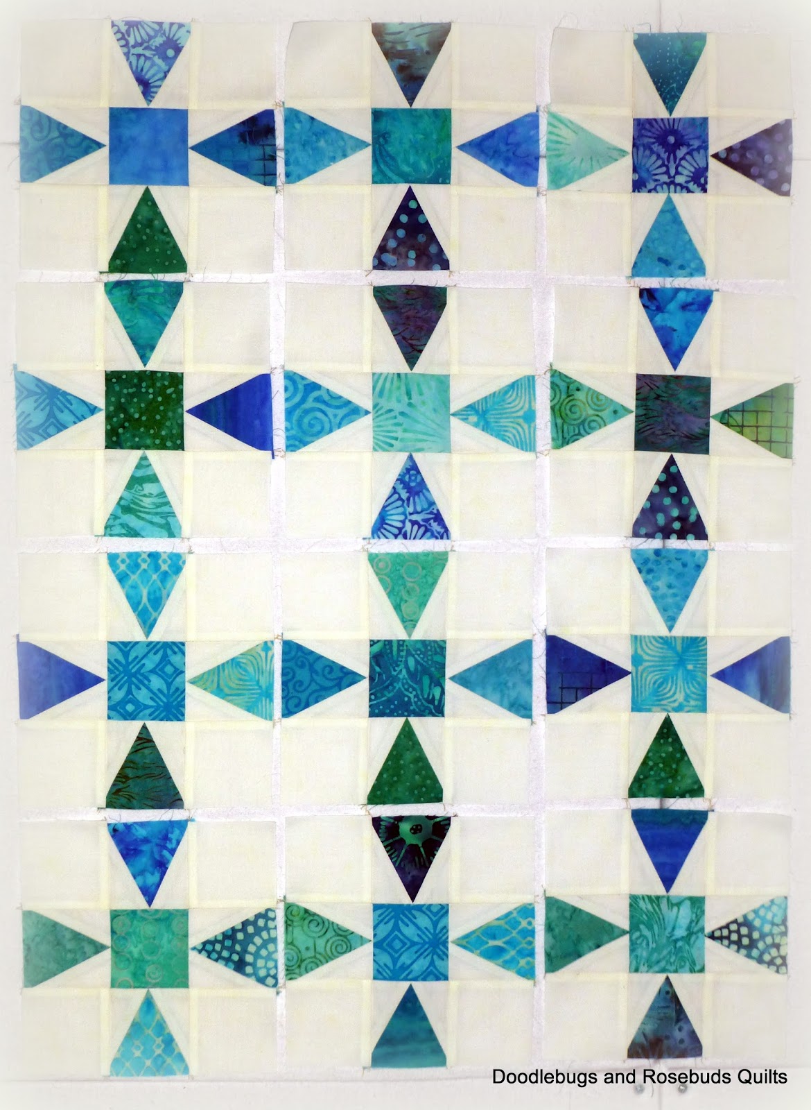 Doodlebugs and Rosebuds Quilts: "Fixed" Blocks