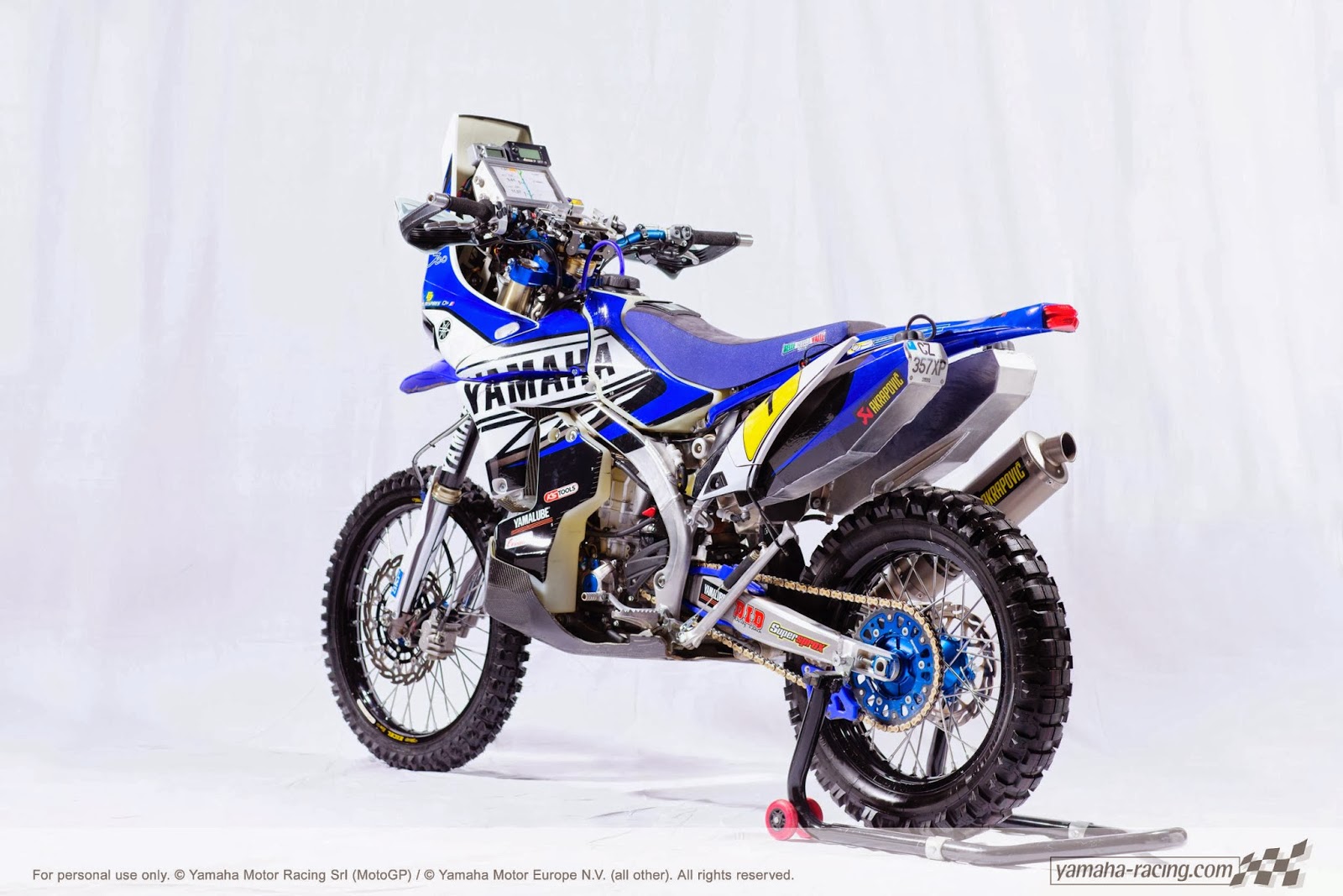 Racing Cafè: Yamaha YZ 450F Rally C.Despres Dakar 2014