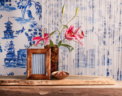 Design: Blue Pagoda - Made By Girl