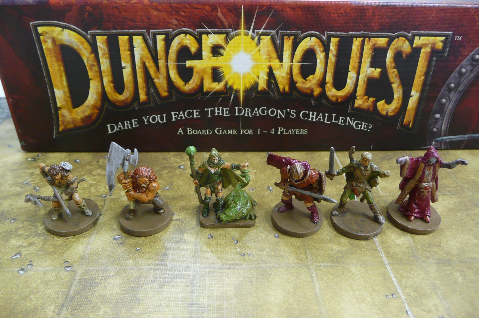 Here's no great matter: Painted: Dungeonquest minis