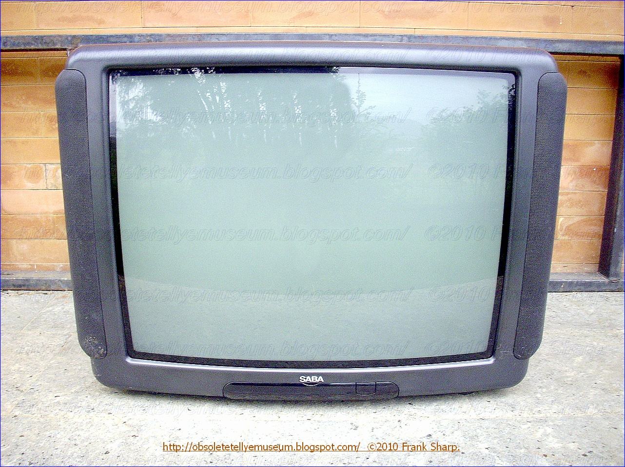 Obsolete Technology Tellye !: SABA (THOMSON) T7055 YEAR 1993.