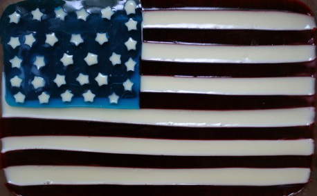 Mike is Bored: American Flag Jello Recipe