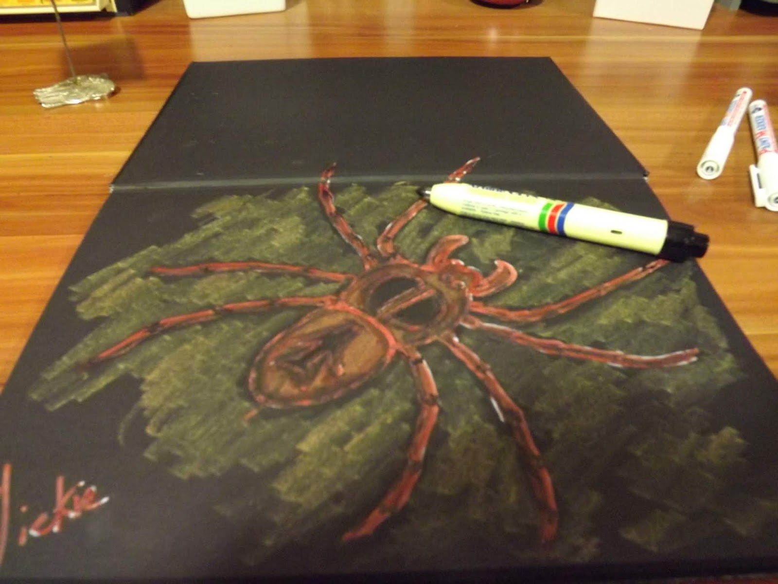 A Pretty Talent Blog: How to draw: A Spider