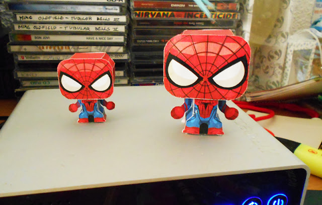 Papercraft Dav ~: Spiderman Mini - Papertoy