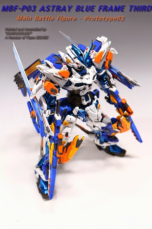 Custom Build: 1/100 Gundam Astray Blue Frame Third "Conversion"