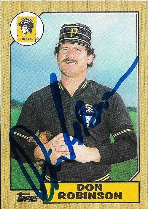 foul bunt: TTM Success - Don Robinson