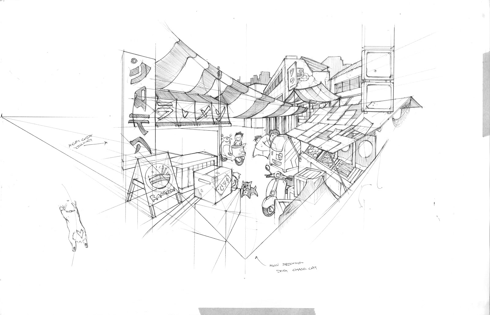 W.HUANG: Advanced Perspective Street Assignment WIPs