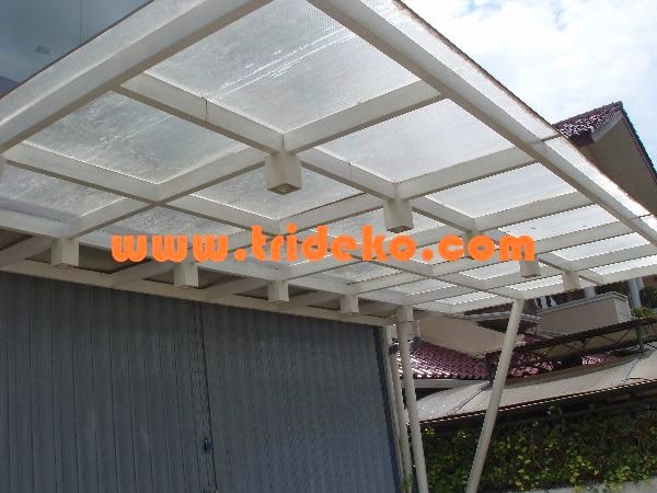 kanopi kaca, canopy kaca tempered laminated, sun louvre, kanopi atap ...