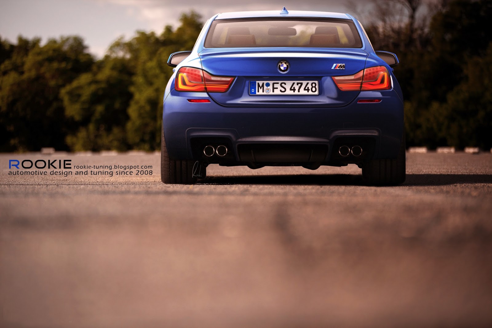 Rookie-tuning: BMW M4 rear
