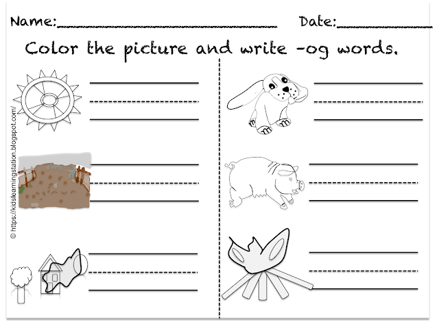 My English Tutor: Short Vowel o (-ob,-od, -og, -op, -ot, -ox words)